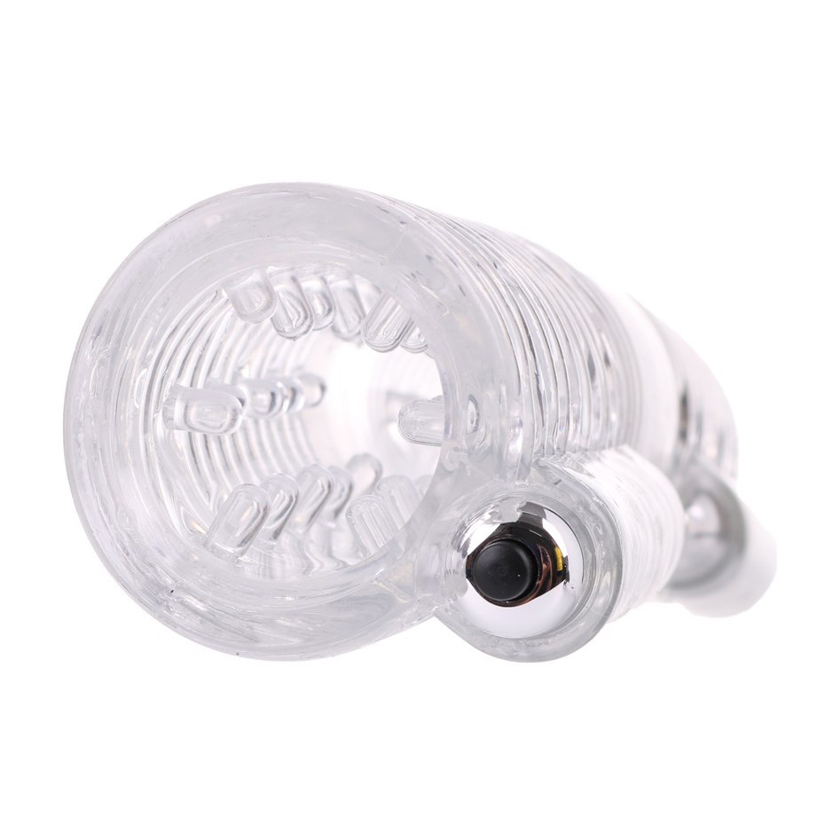 Double Stroker Head Vibrator Adult Sex Toys Massager Gay Man Male ...