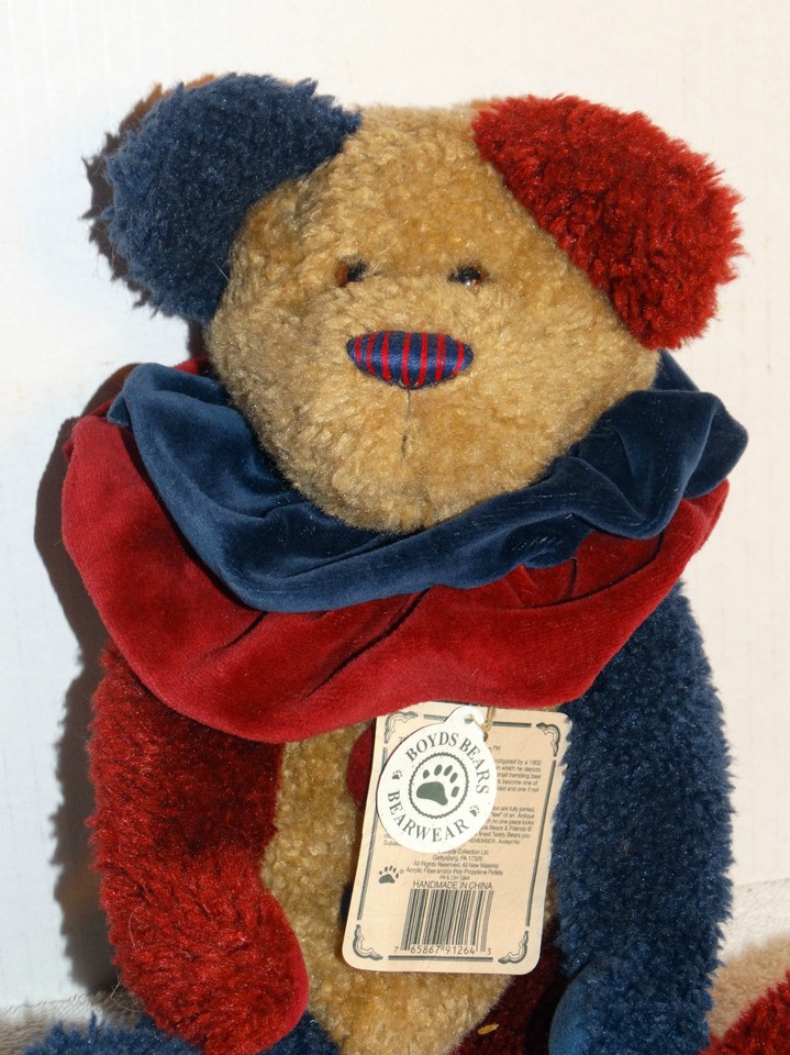 Colorful and Fun Boyds Clown Teddy Bear 15 Inches Tagged TB7120824 | eBay