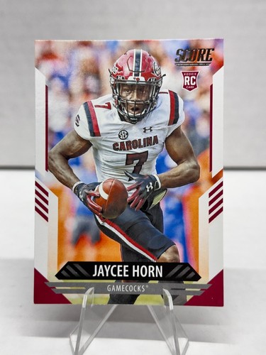 2021 Panini Score Football #344 Jaycee Horn RC South Carolina Gamecocks ...