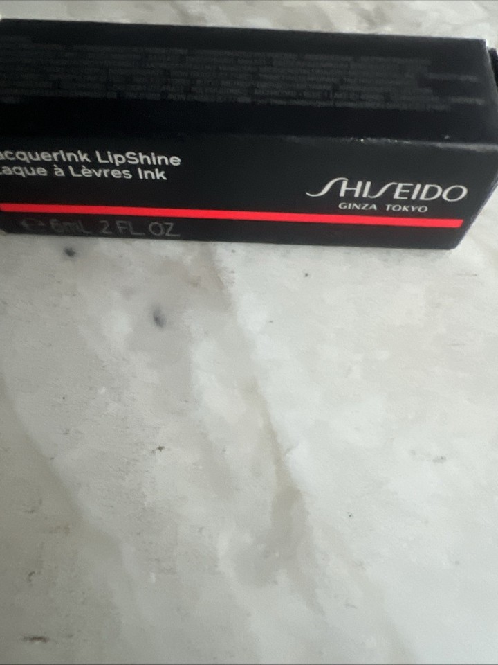 Shiseido LacquerInk LipShine 310 Honey Flash Lip Gloss Lacquer Lipstick ...