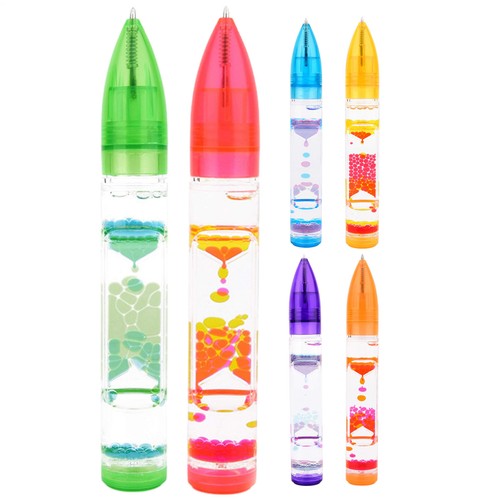 Cool Liquid Pens Liquid Motion Bubbler Pen Lkid Funny Toys Stocking ...