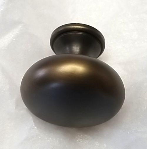 Rejuvenation Massey Round Cabinet Knob 6174331 Burnished Antique Brass ...