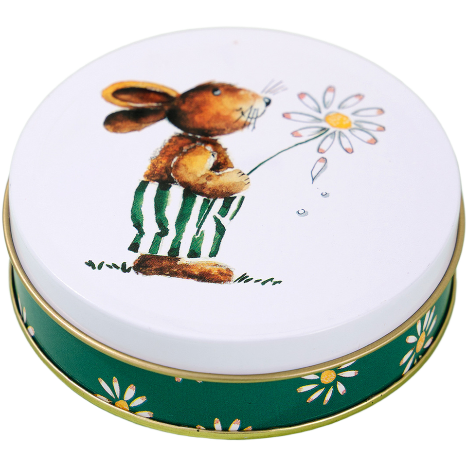 For Easter Decor Easter Tin Box Easter Party Metal Material Cartoon ...