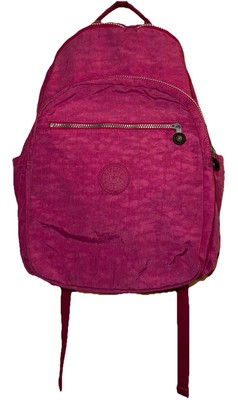Kipling BRIGHT PINK Women's Seoul Large 15" Laptop Backpack, US Large ...