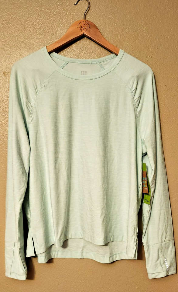 NWT Title Nine Women's Grace Raglan Long Sleeve Tee Running XL Beach ...