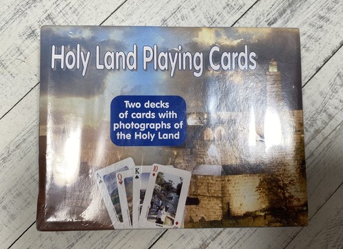 Israel Holy Land Playing Cards, Two Decks, NIP, Palphot | eBay