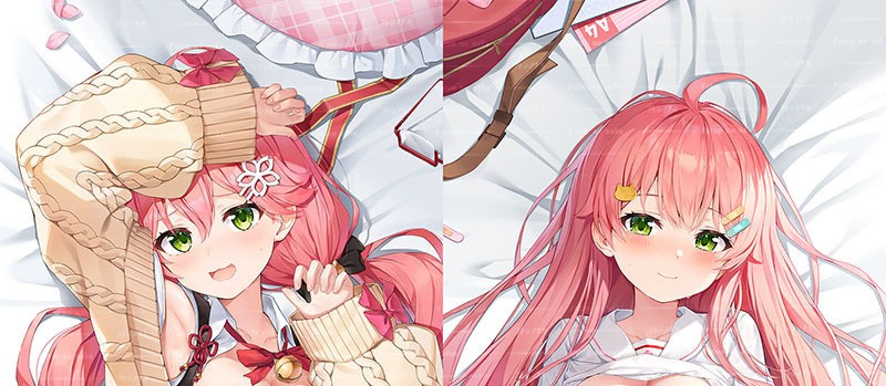 DDP Dakimakura Cover Anime Futon Nonaka Acco Sakura Miko Mikochi Sj Yu ...