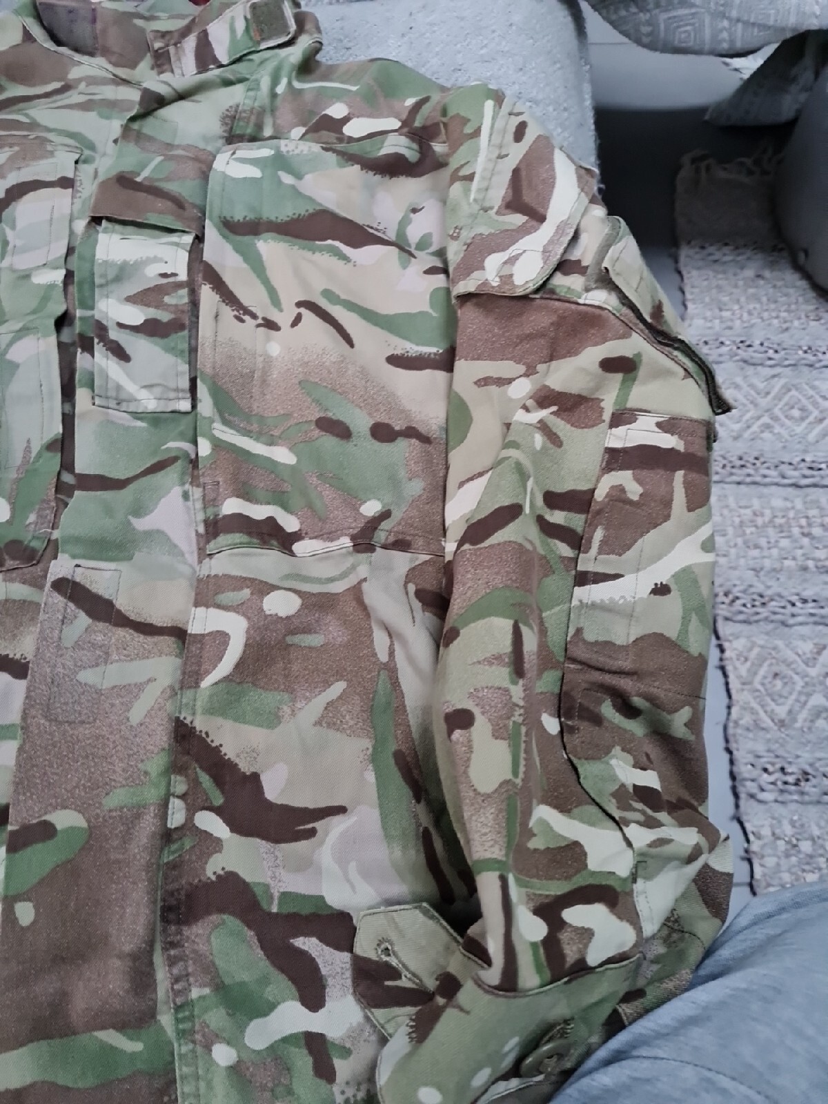 British Military MTP Warm Weather Combat Jacket RAF REGIMENT size 170/ ...