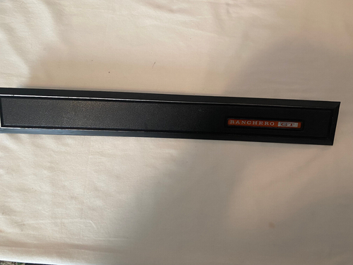 72- 76 FORD RANCHERO GT DASH PANEL EMBLEM TRIM MOLDING NO A/C | eBay