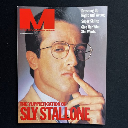 M The Civilized Man Magazine December 1989 Big Shots Rating Cultural IQ ...