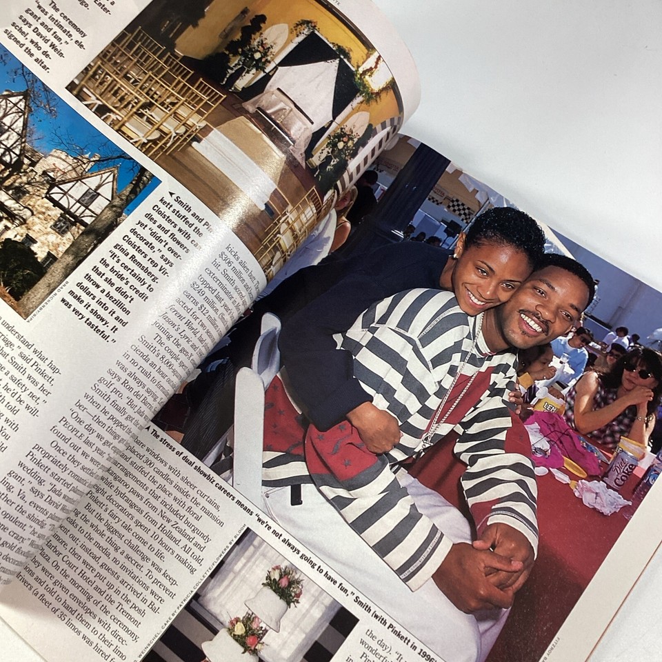 People Magazine 1998 Sonny Bono Cher Will Smith Jada Kennedy Stevie ...