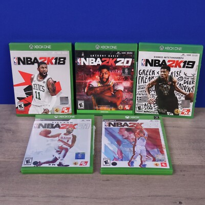 NBA Basketball 2K18 2K19 2k20 2K21 2k22 Xbox One Game Lot | eBay