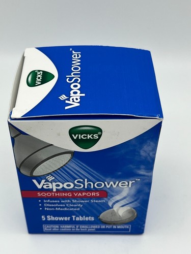 Vicks Vapo Shower Soothing Vapors 5 Shower Tablets. New | eBay