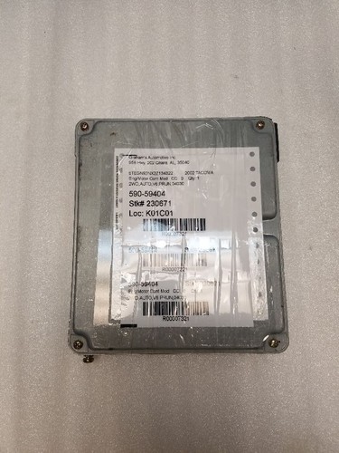 Engine ECM Electronic Control Module Right Hand Dash 2WD Fits 02 TACOMA ...