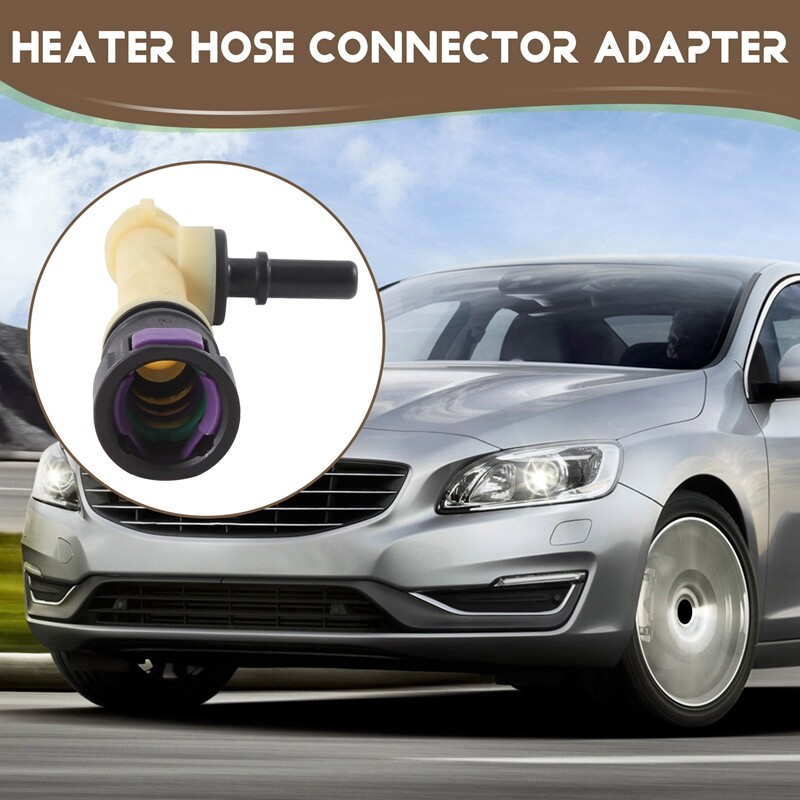 HVAC Heater Hose Connector Adapter for S60 XC60 V40 31338581 Y4X76137 ...