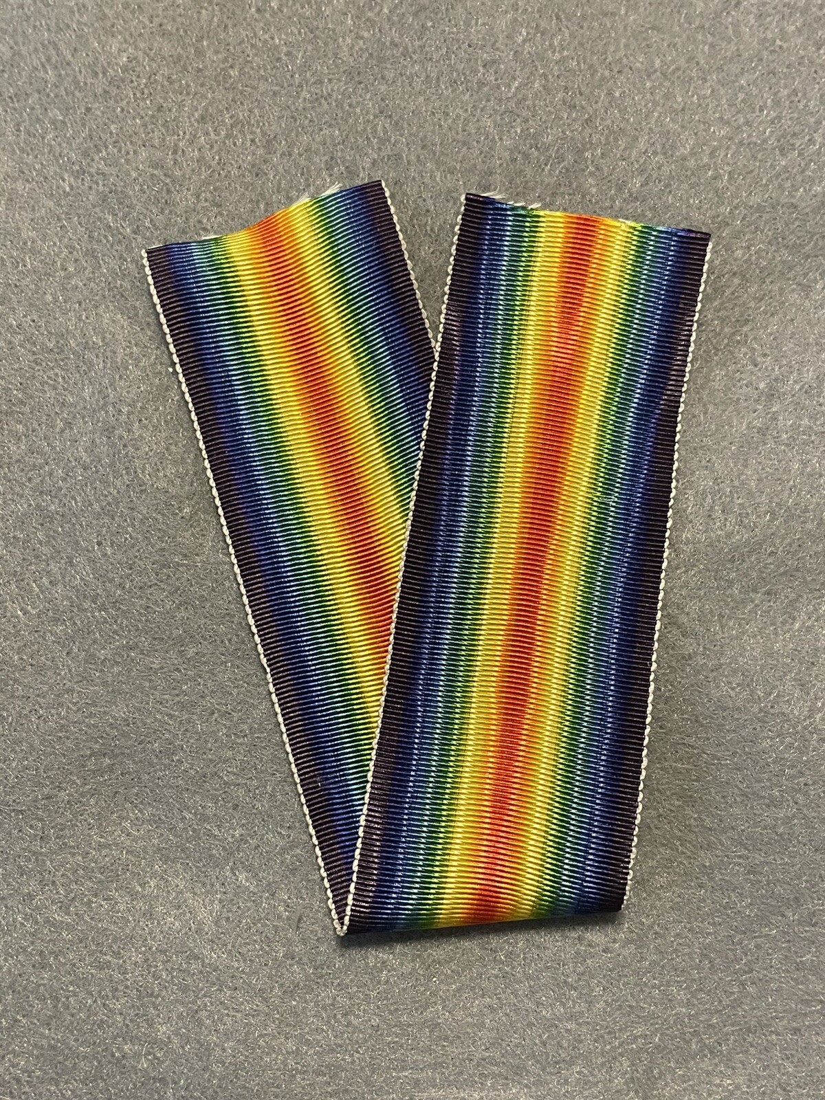 Original 8” WW1 US Victory Medal Ribbon Great War for Civilization Pin ...