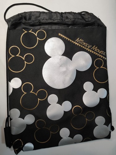 MICKEY MOUSE BACKPACK DRAWSTRING SLING TOTE BAG LICENSED DISNEYLAND ...