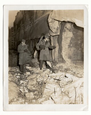 WWII Army soldiers gas masks, Geiger counter, military, snapshot photo ...