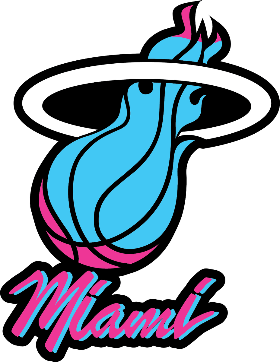 Miami Heat Symbol Mitchell & Ness Miami Heat The Finals 2006 NBA Home