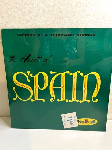 #82T - SEALED! 1960 SOUNDS OF 1000 STRINGS - THE HEART OF SPAIN - VINYL ...