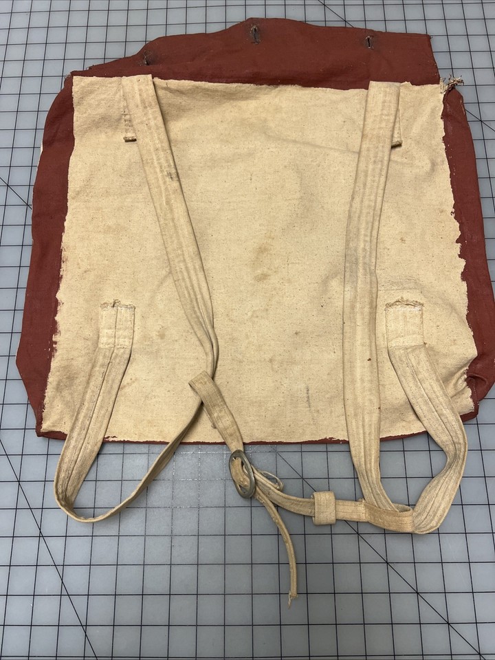 18th Century Rev War Continental Soldier's Knapsack, Reproduction w ...