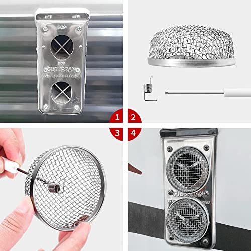 RV Vent Screens for RV Traval Trailer Camper - Stainless Steel RV ...
