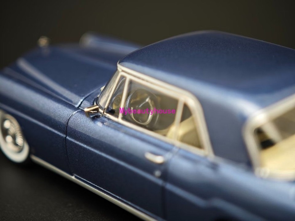 GFCC 1:64 Blue 1956 Continental Mark II Classic Model Diecast Metal Car ...