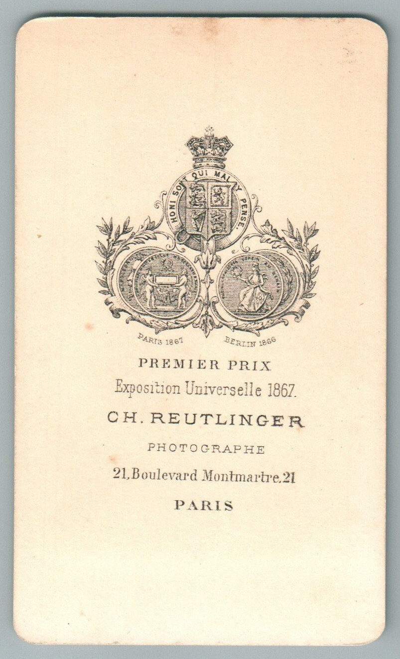 CDV 1870 Édouard Drouyn de Lhuys Diplomate Monarchie de Juillet Photo ...
