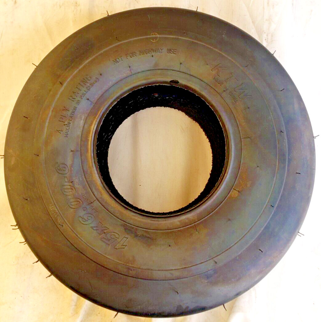 15x6.00-6 Zero Turn Mower TIRE Kenda K404 smooth Slick TIRE 4ply 15/600 ...
