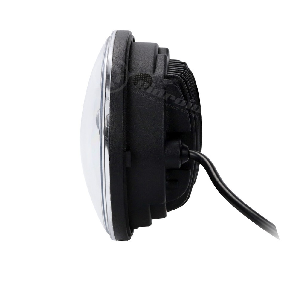 4Pcs 5.75" 5-3/4 inch Round LED Headlights High Low Beam For Jaguar XJ ...