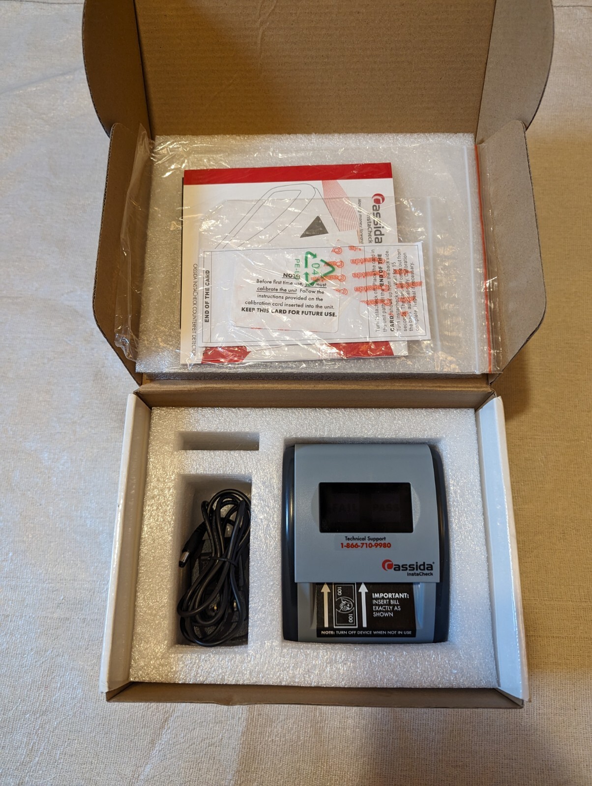 Cassida Instacheck - Counterfeit Money Bill Currency Dollar Detector ...