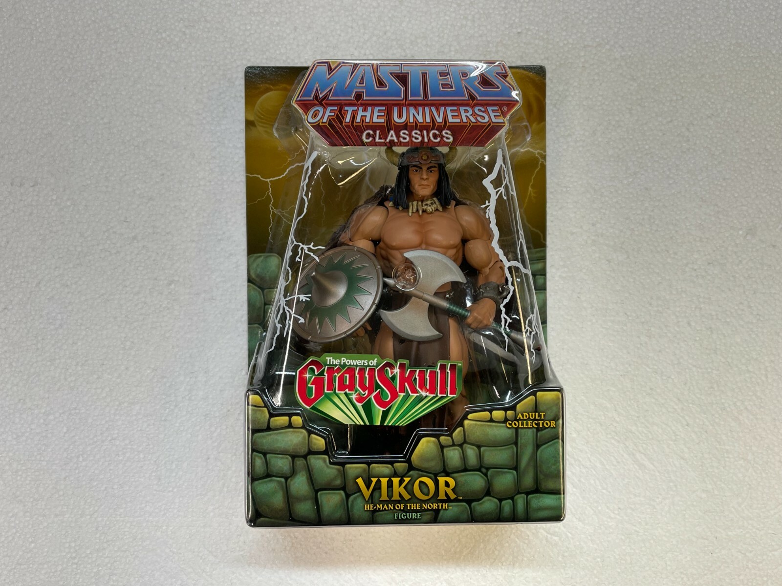 2010 MASTERS OF THE UNIVERSE CLASSICS THE POWERS OF GRAYSKULL VIKOR ...