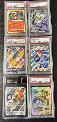 Huge Lot Of 6 Graded Pokemon Slabs PSA 10 GMA 10, SPECIAL DELIVERY ...