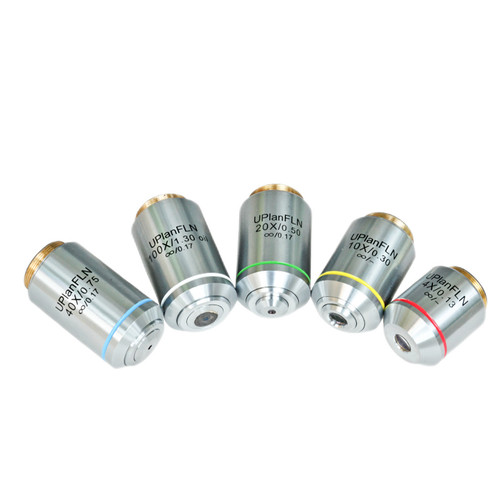 4X-100X Semi Apochromatic Objective Lens f Olympus Infinity Microscope ...
