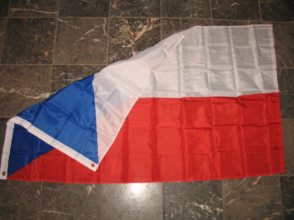 3x5 Czech Ceska Republic Republika Flag 3'x5' house Banner Grommets ...