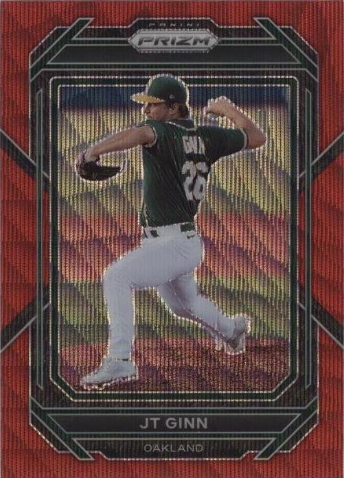 2023 Panini Prizm - JT Ginn #39 Ruby Wave Prizm (RC) for sale online | eBay