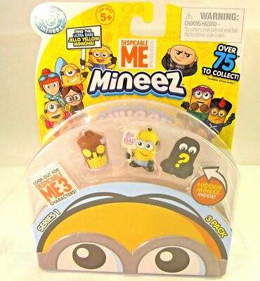 Despicable Me Minion Mineez Series 1 - Tiki Trash Can / Picketing ...