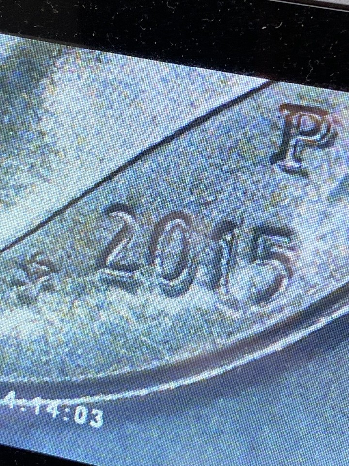 2015 P Roosevelt Dime DDO / DDR With The Die Chip On Reverse Full Torch ...
