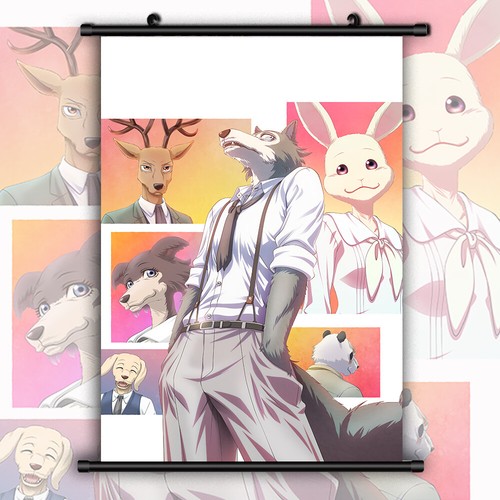 Beastars Legoshi Regoshi HD Canvas Print Wall Poster Scroll Room Decor ...