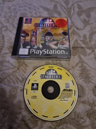 PS1 Constructor FRA Très Bon état disc comme neuf sans notice ...