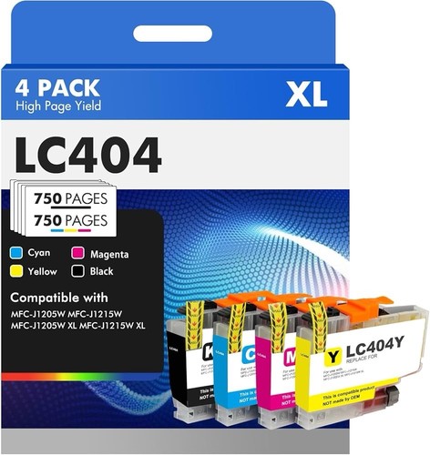 LC404XL LC404 Ink Cartridges for Brother Printer | eBay