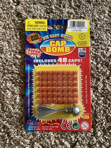 Big Bang Capmatic CAP BOMB Die Cast Metal Includes 48 Caps NEW ...