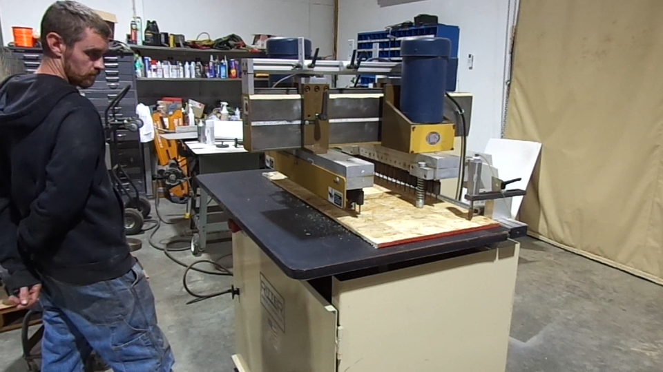 Ritter R46, 46 Spindle Double Row System Drill, Dual Head Line Boring ...