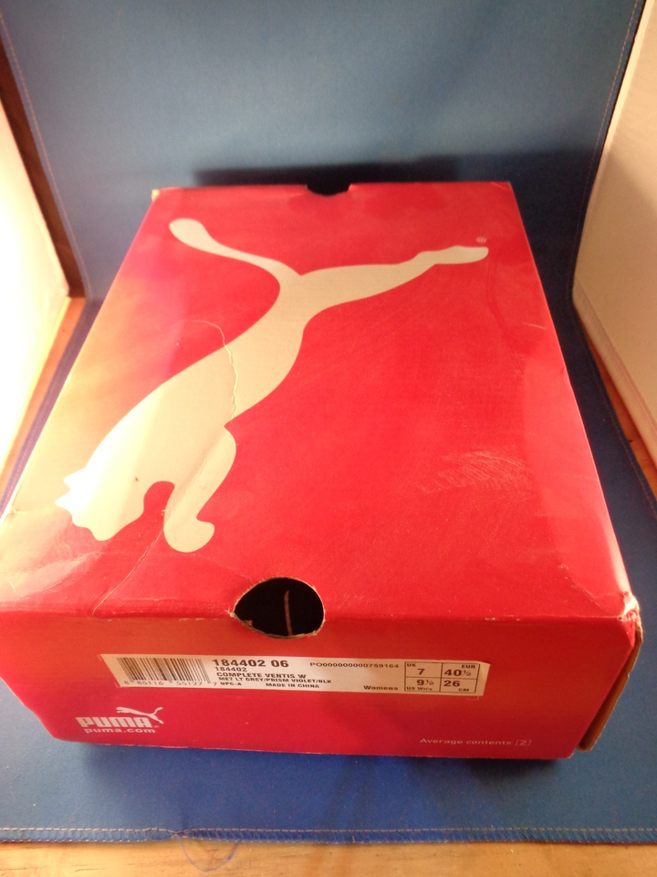 Puma Complete Ventis Grey/Purple Womens 9 1/2 with Tags | eBay