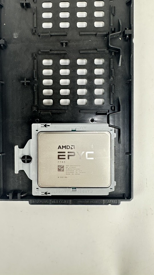 AMD EPYC Milan 7T83 64 core 128 threads 2.45Ghz CPU Processor Unlocked ...