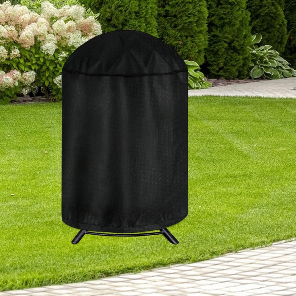 Kettle Grill Cover Small Barbecue Cover Weather Resistant Barrel Cover ...