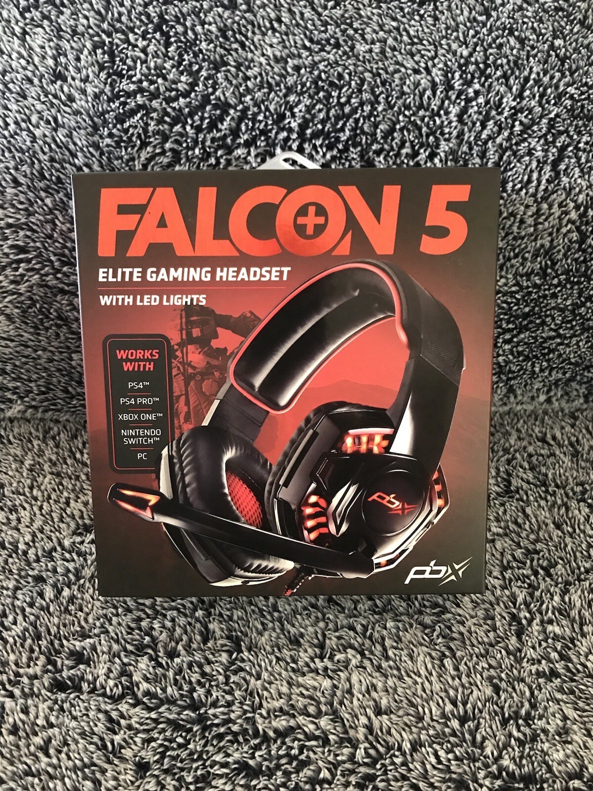 Falcon 5 Elite Gaming Headset With LED Lights | eBay