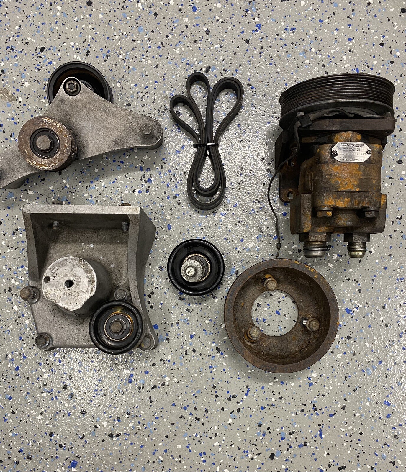 ⭐️ FORD F350 F450 F550 6.0 DIESEL HYDRAULIC DUMP PTO & ACCESSORY ...