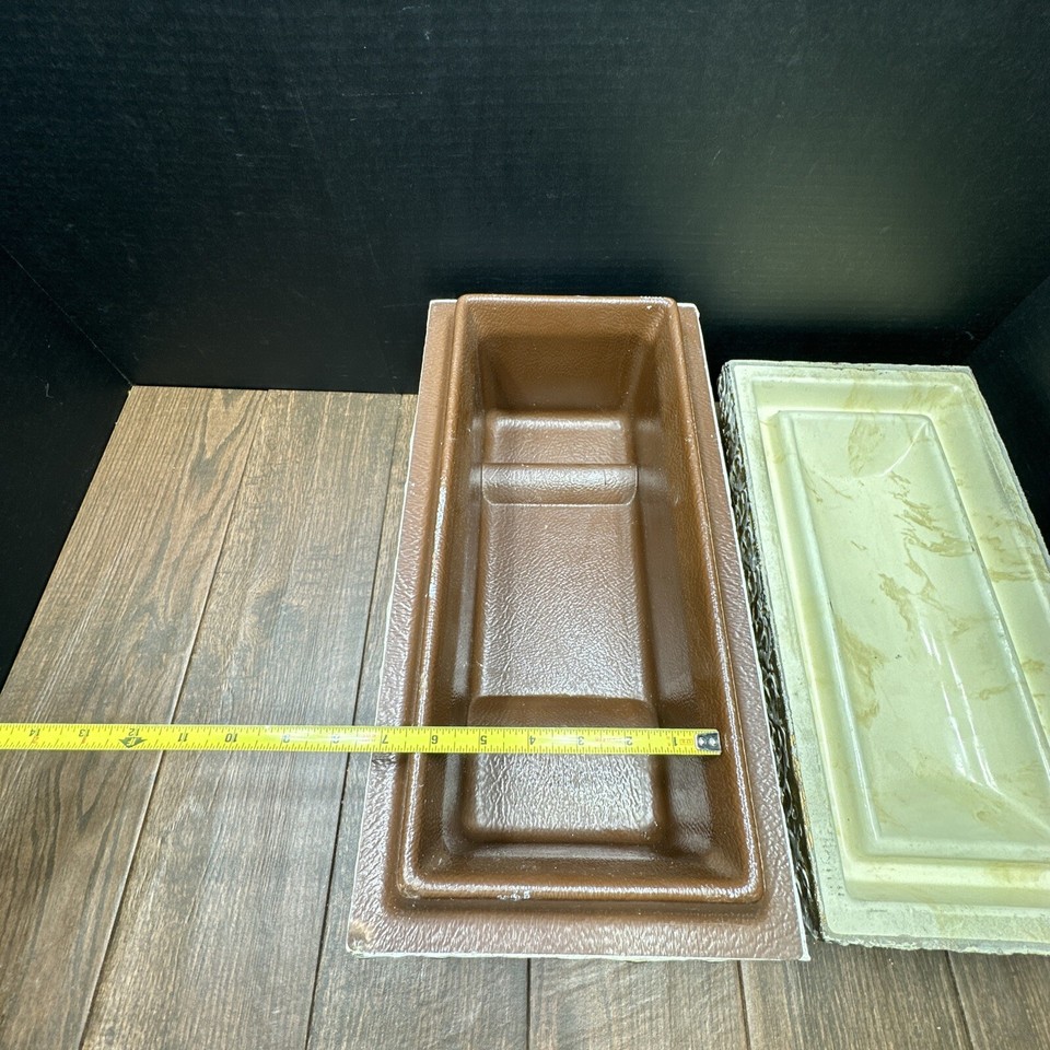 Vintage Wilbert Continental Salesman Sample Concrete Casket Burial ...