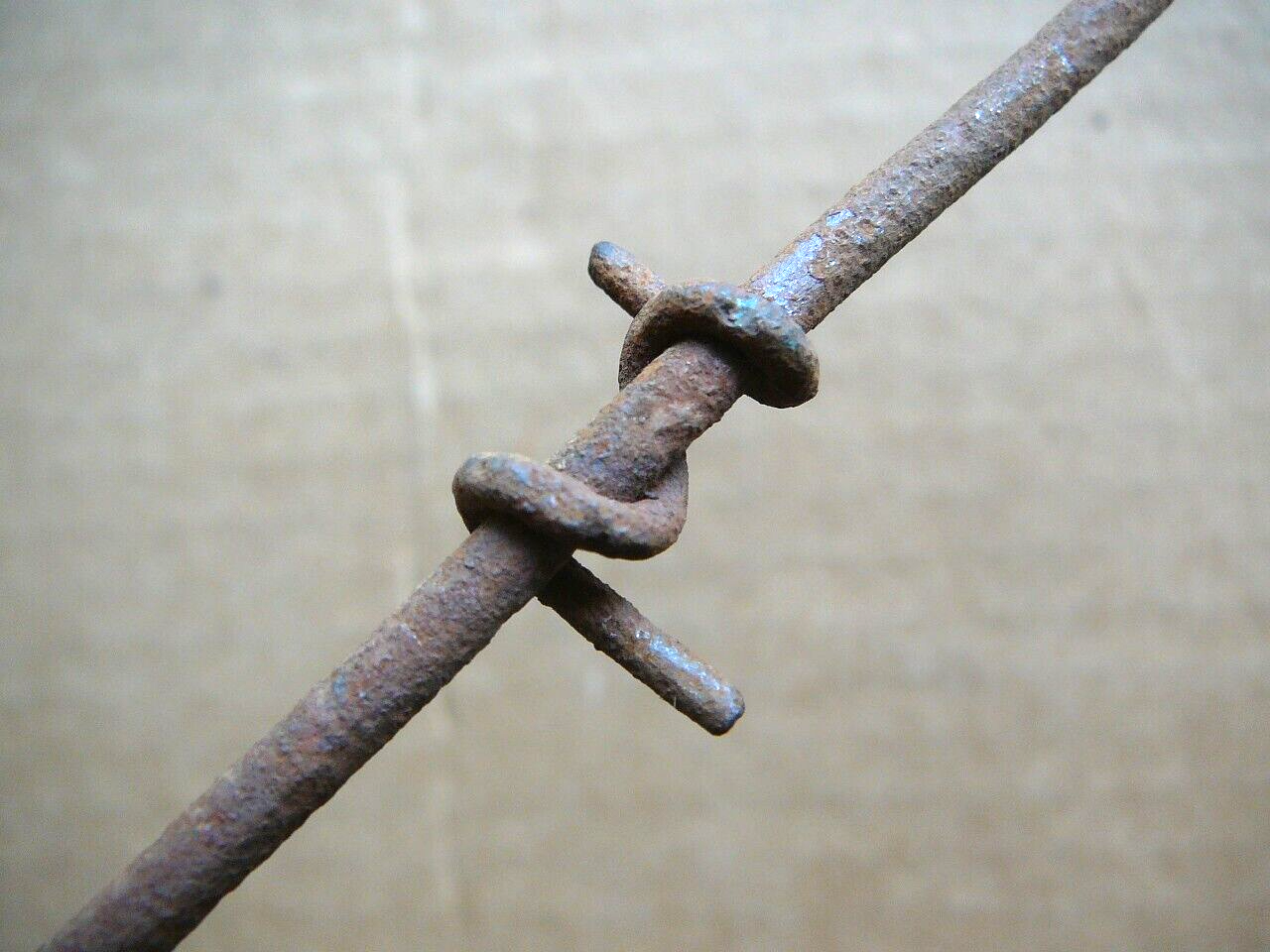 SUNDERLAND'S KINKED LINE WITH TWO POINT BLUNT CUT BARBS - ANTIQUE ...